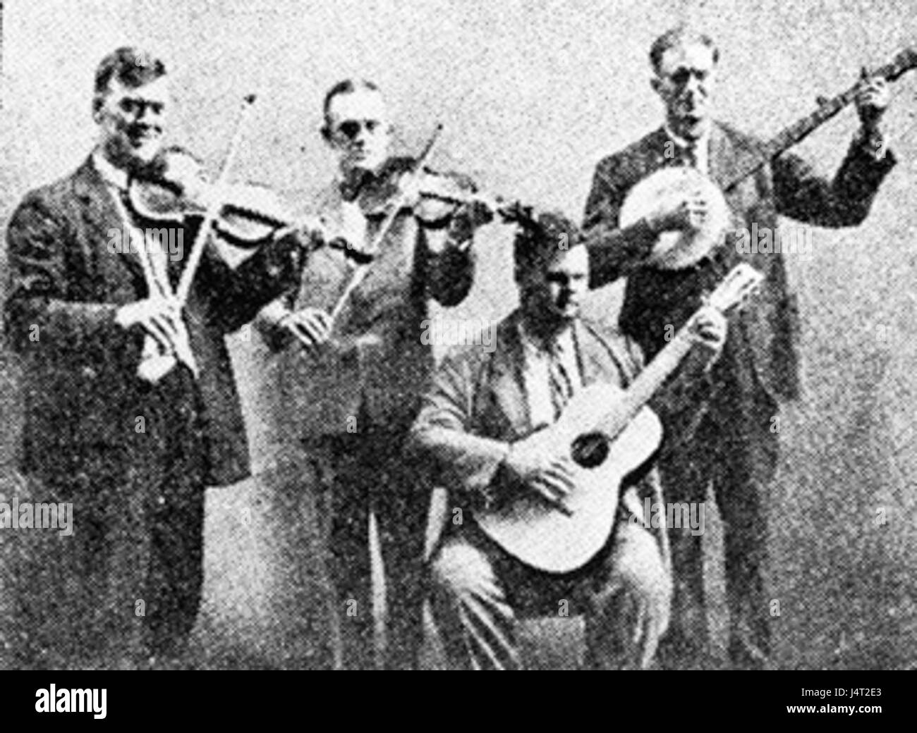 Old time string band Black and White Stock Photos & Images - Alamy