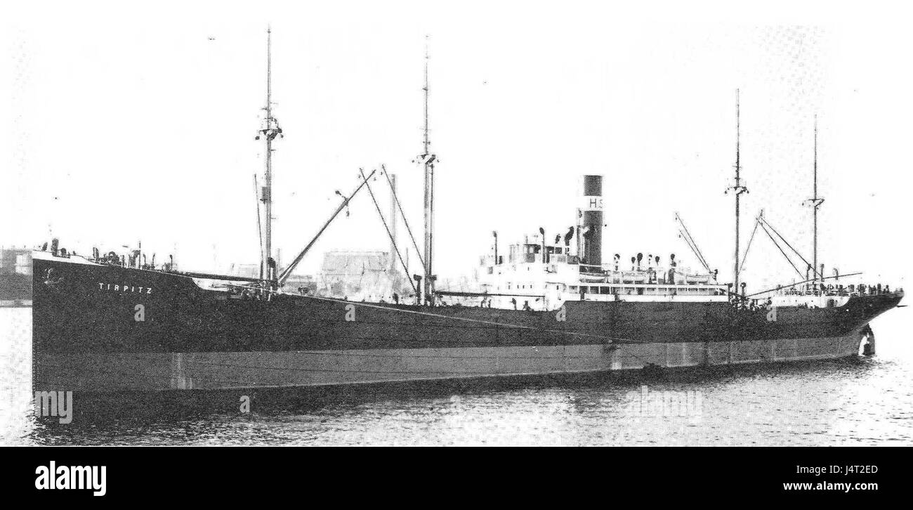 German merchant ship world war ii Black and White Stock Photos & Images ...