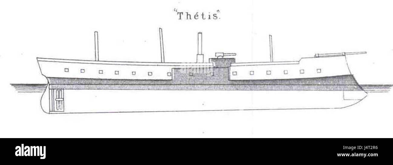 The Thetis, launched in 1867, was a notable steamship used in maritime ...