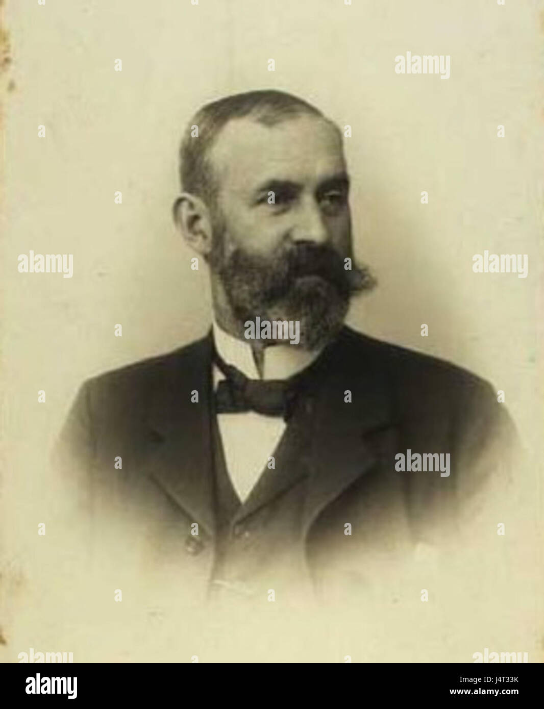 A portrait of Theodor Wessel, created by the artist Julie Laurberg ...