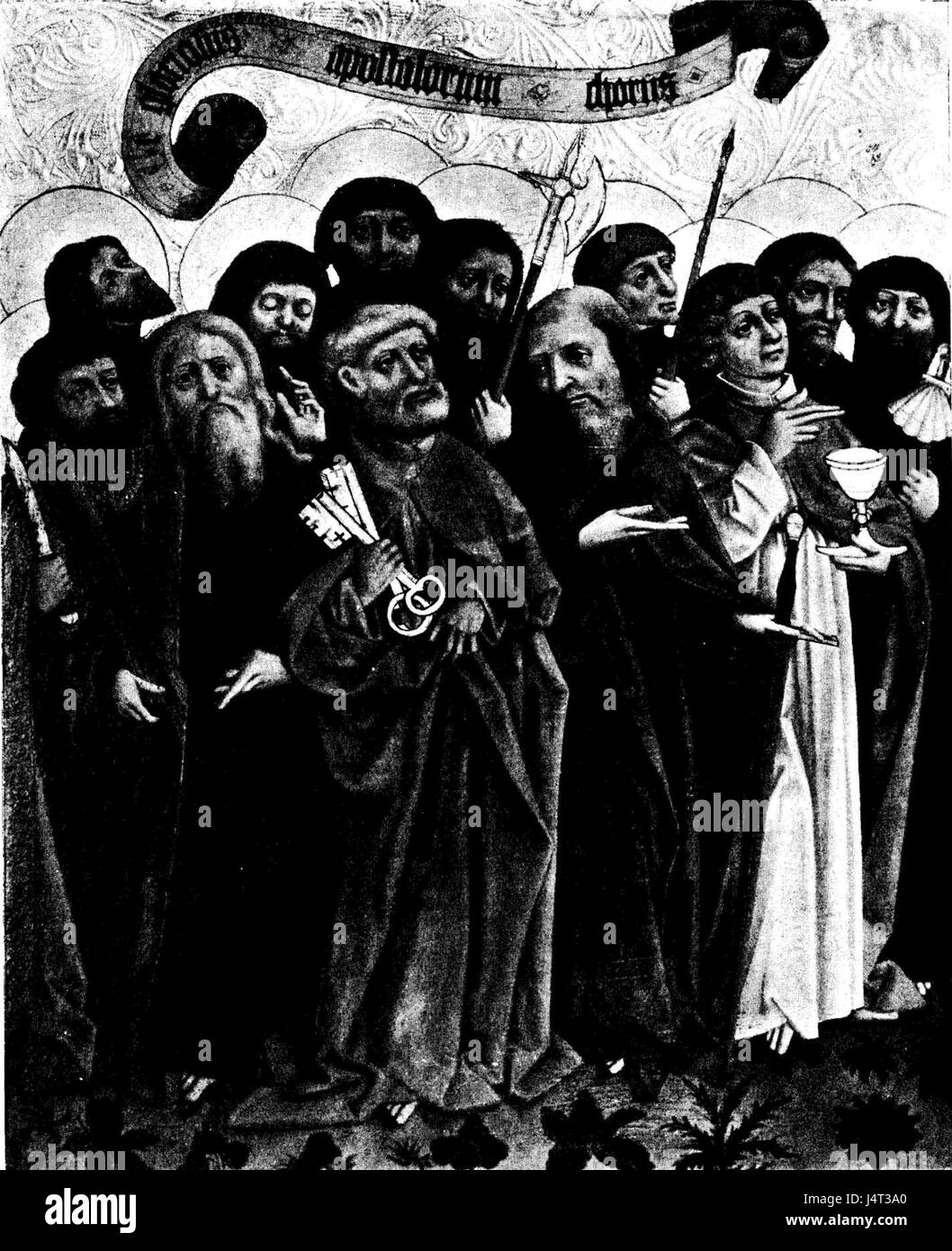 Apostles iconography Black and White Stock Photos & Images - Alamy