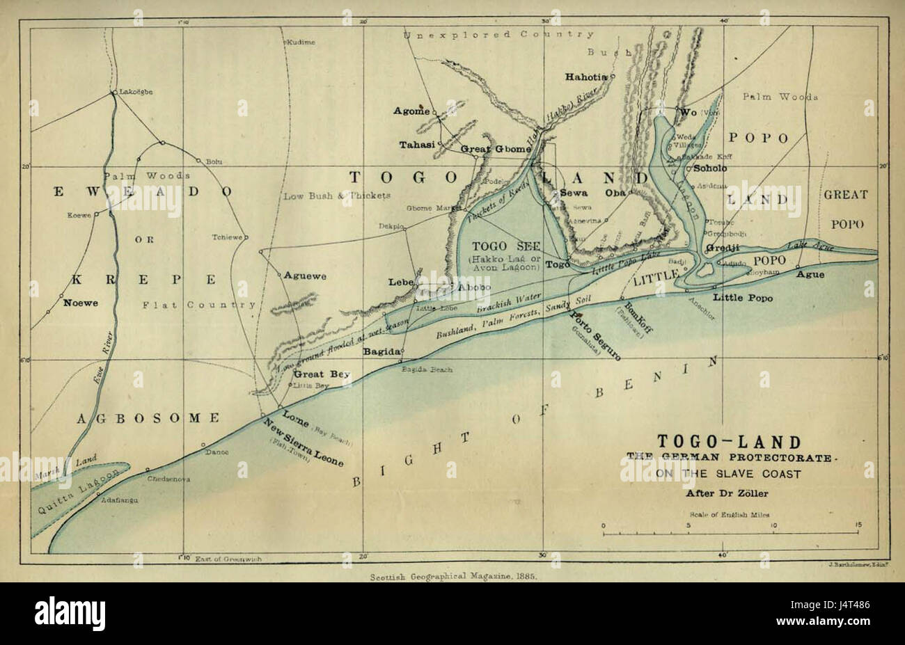 Togo africa map hi-res stock photography and images - Alamy
