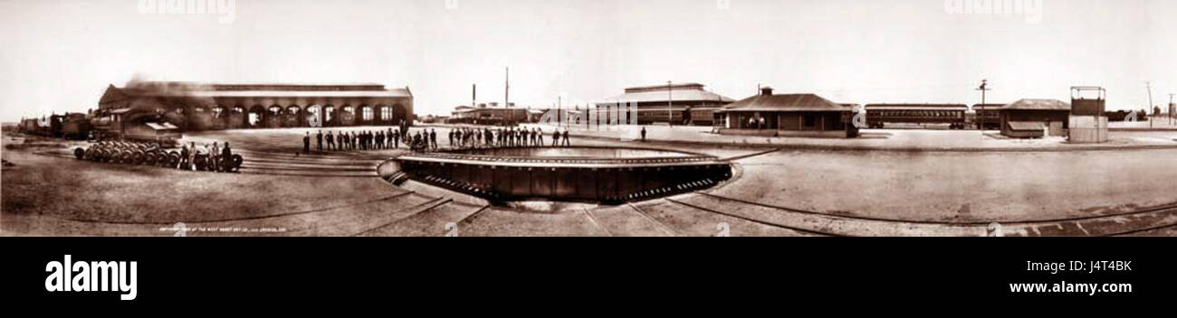 Historical railway roundhouse hi-res stock photography and images - Alamy