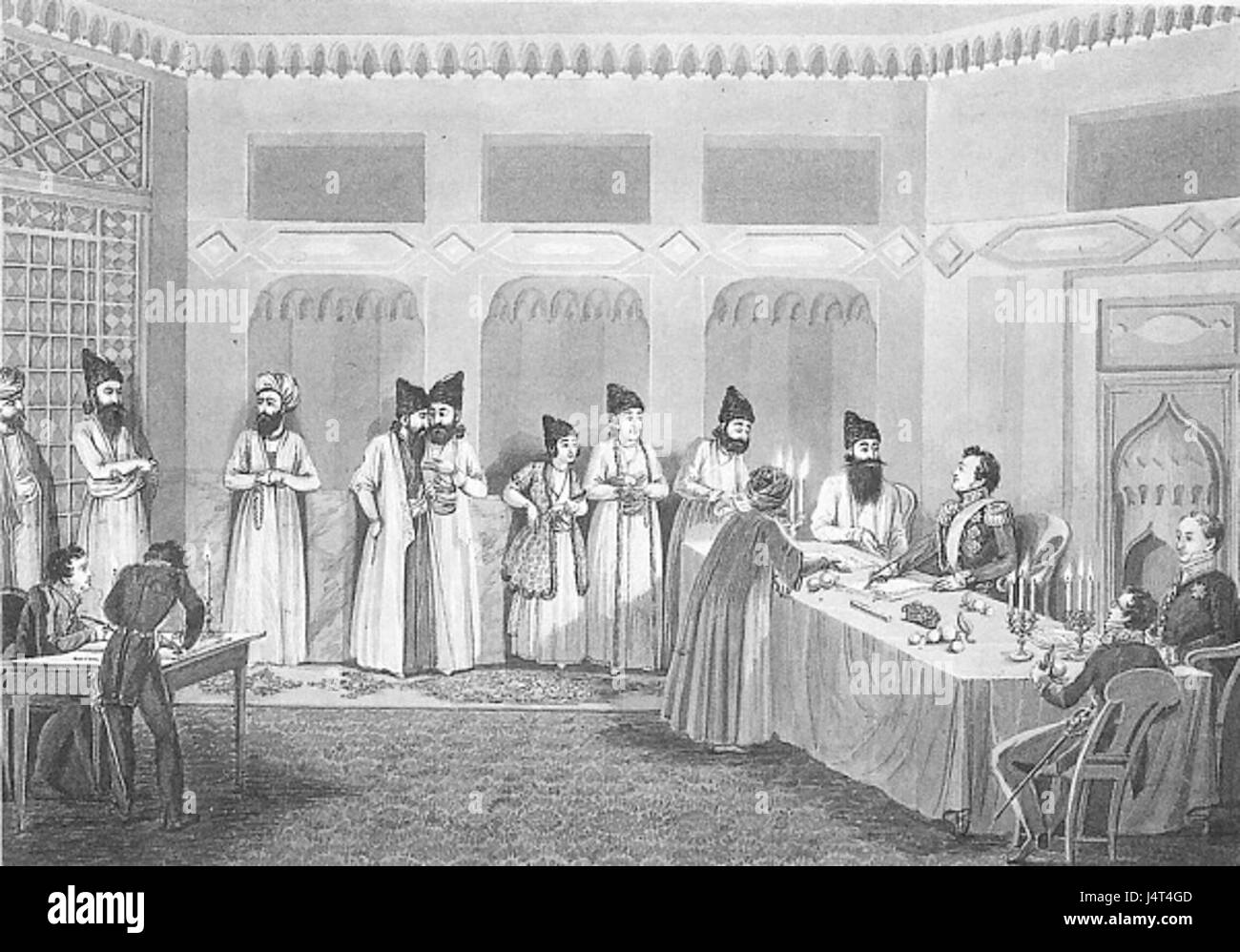 Iran russia Black and White Stock Photos & Images - Alamy