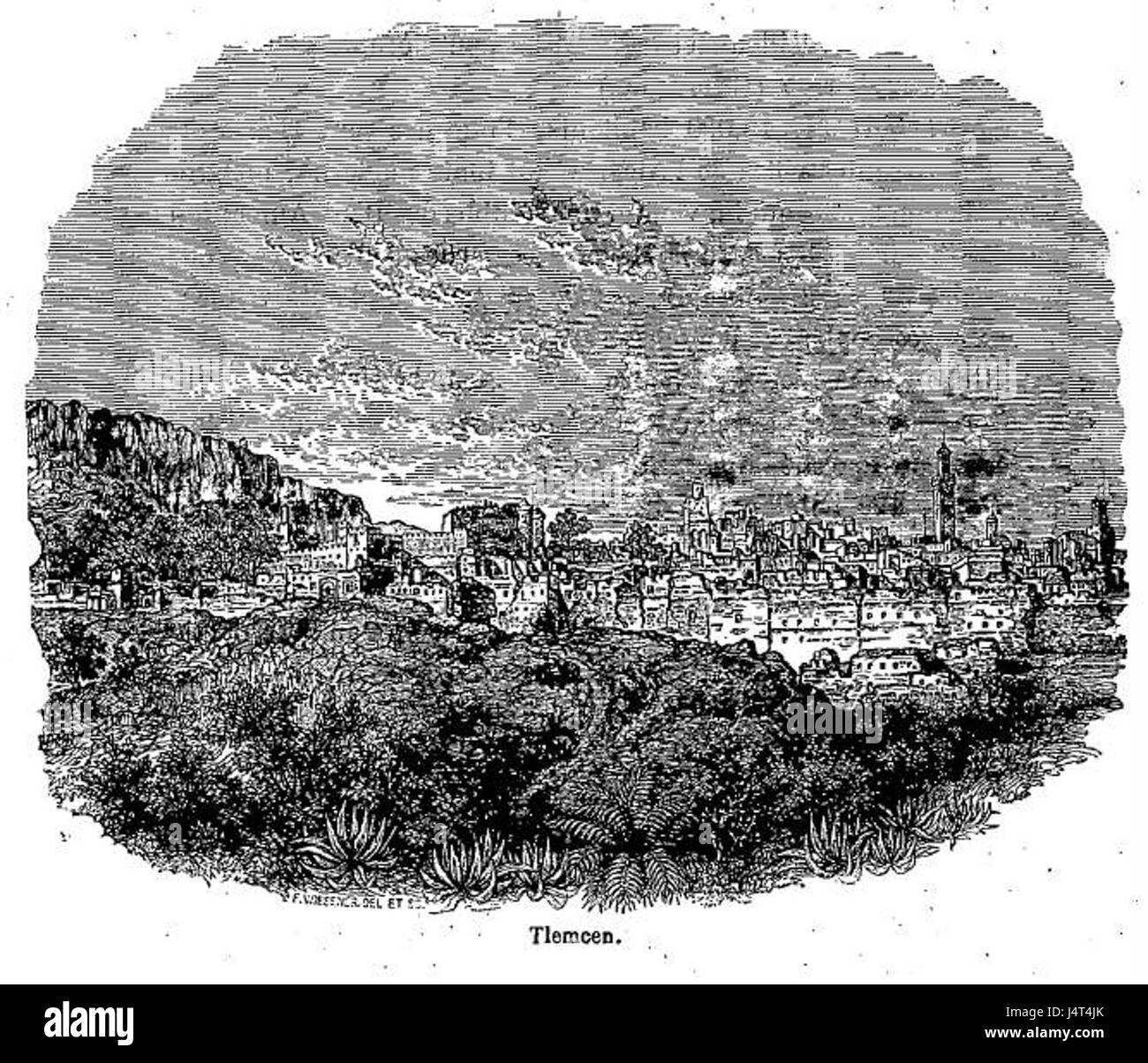Tlemcen map hi-res stock photography and images - Alamy