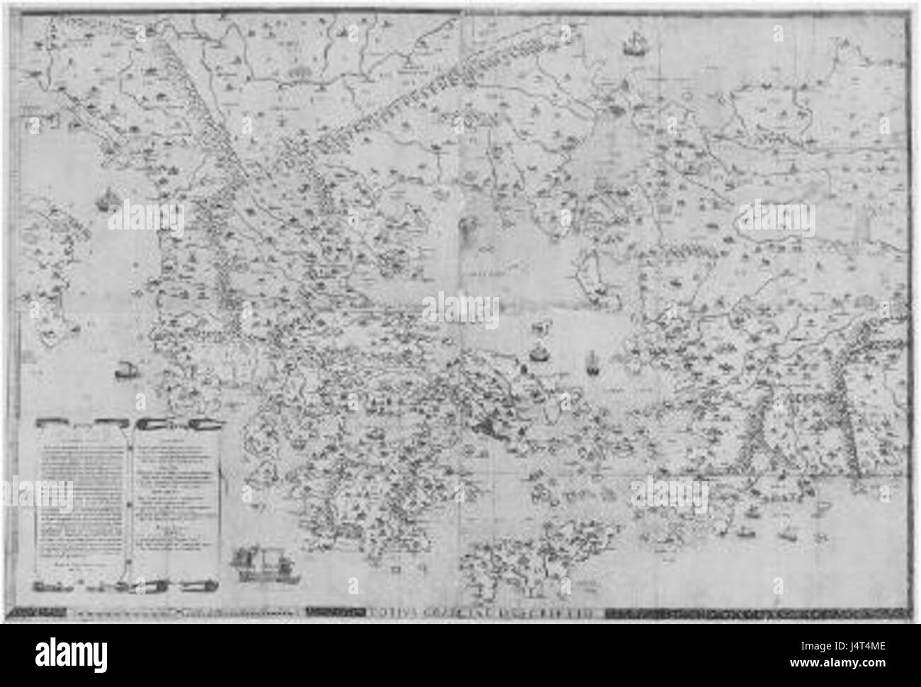 Totius Graeciae Descriptio Stock Photo - Alamy