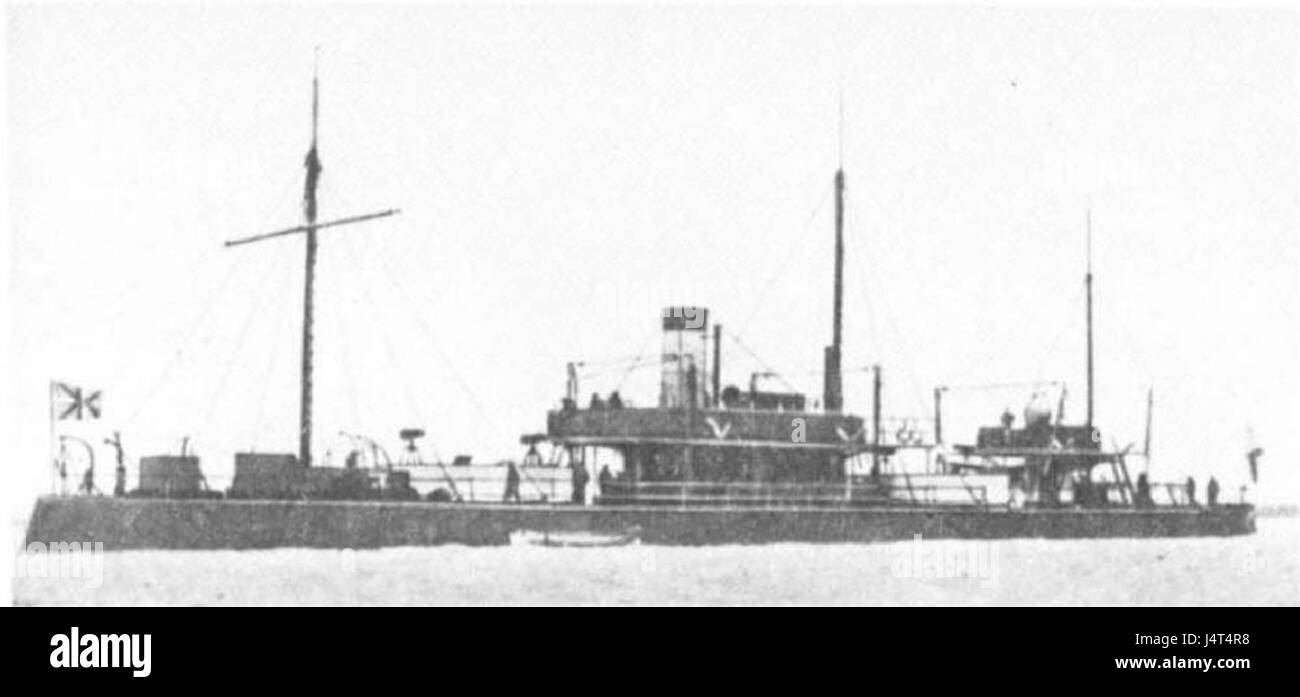 The Smerch was a turret boat built in 1864. It was a type of steam ...