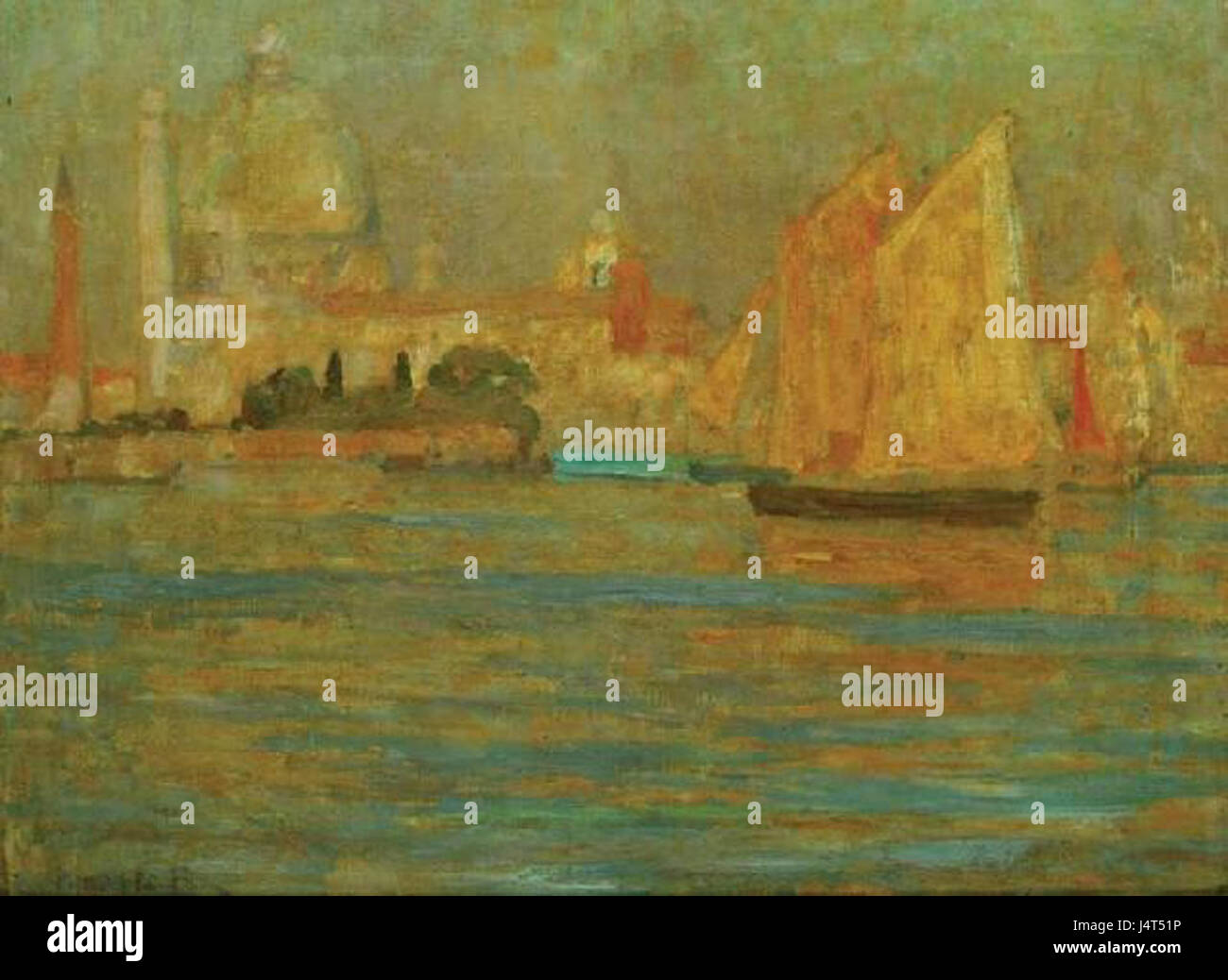 'Venice' by E. Phillips Fox is a painting depicting the iconic canals ...