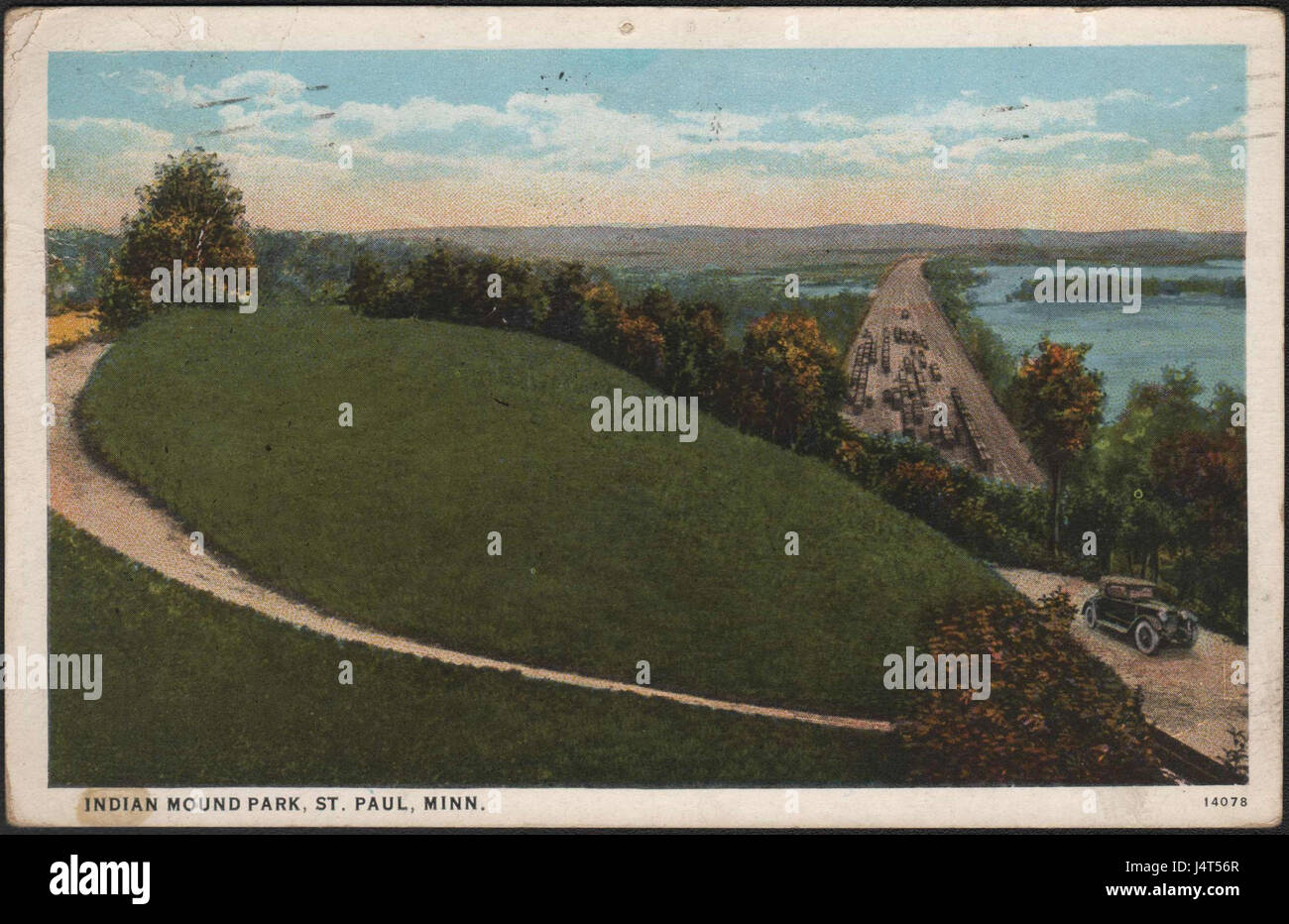 A postcard titled 'Unico', which may depict a unique or notable scene ...