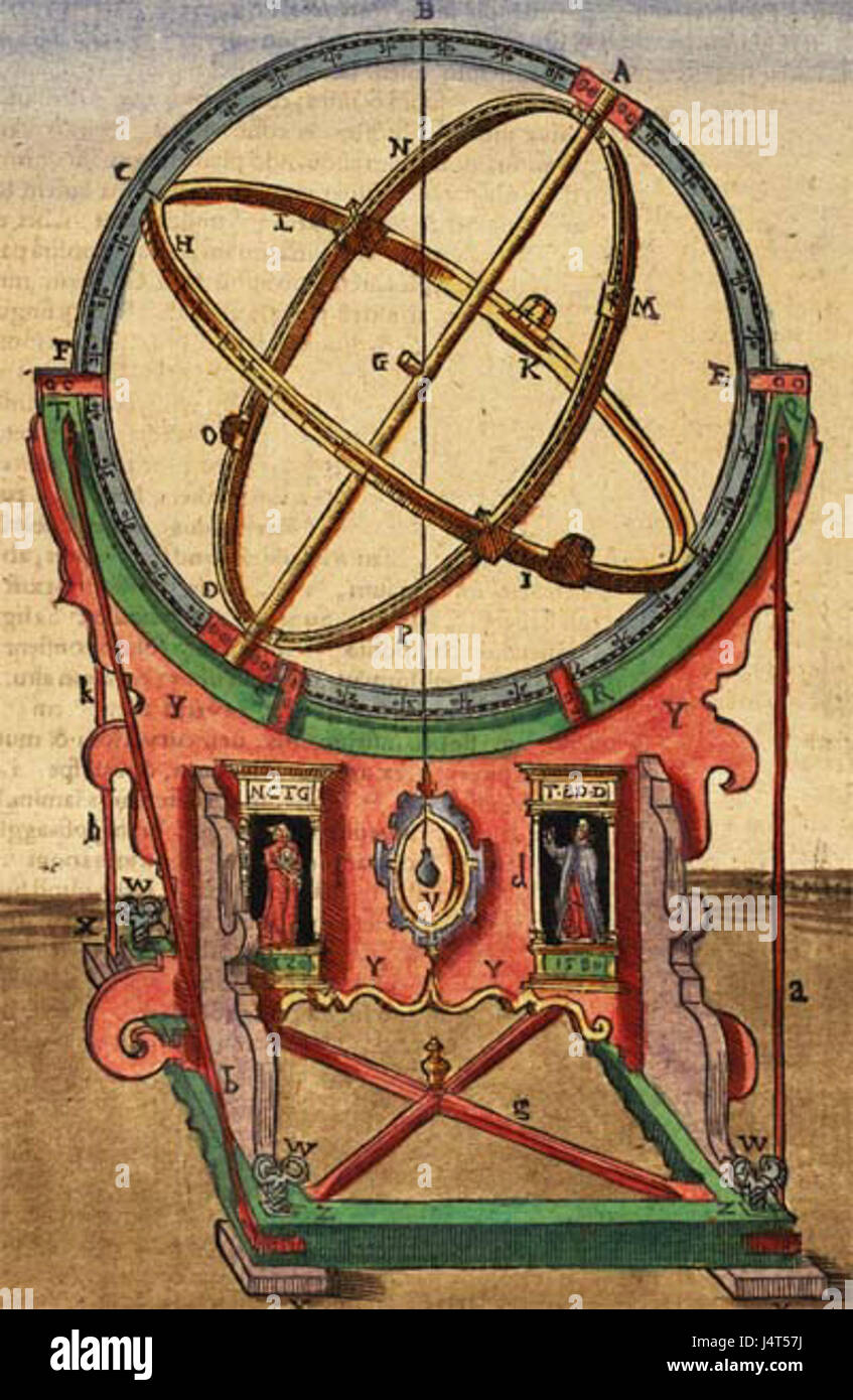 Armillary drawing hi-res stock photography and images - Alamy