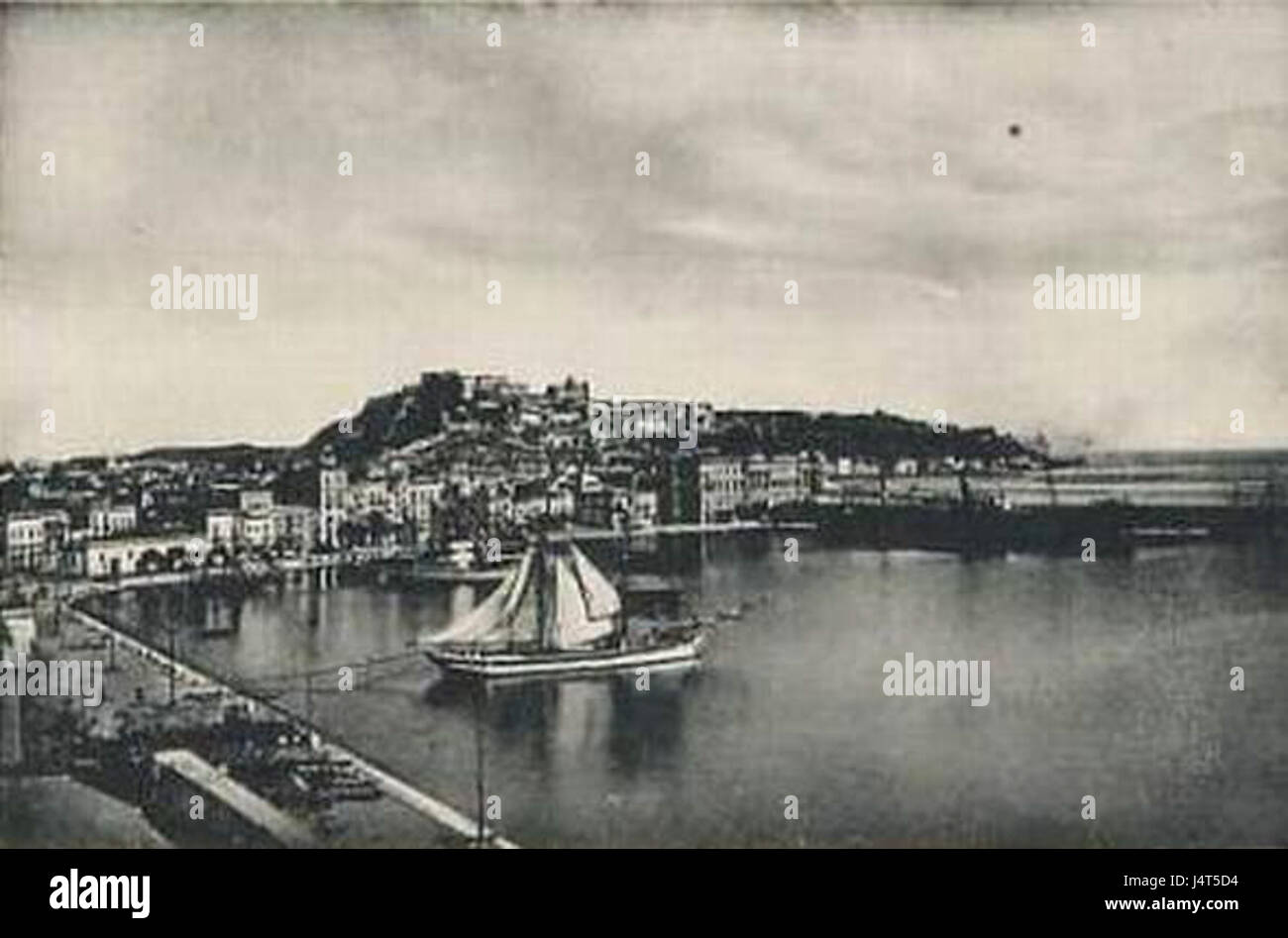 Map of milazzo hi-res stock photography and images - Alamy