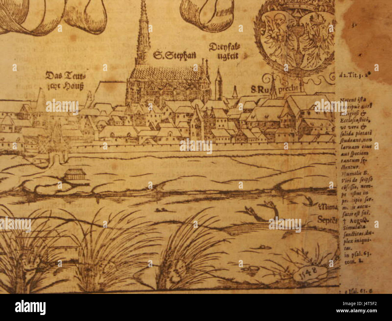 Vienna 1600 right Stock Photo - Alamy