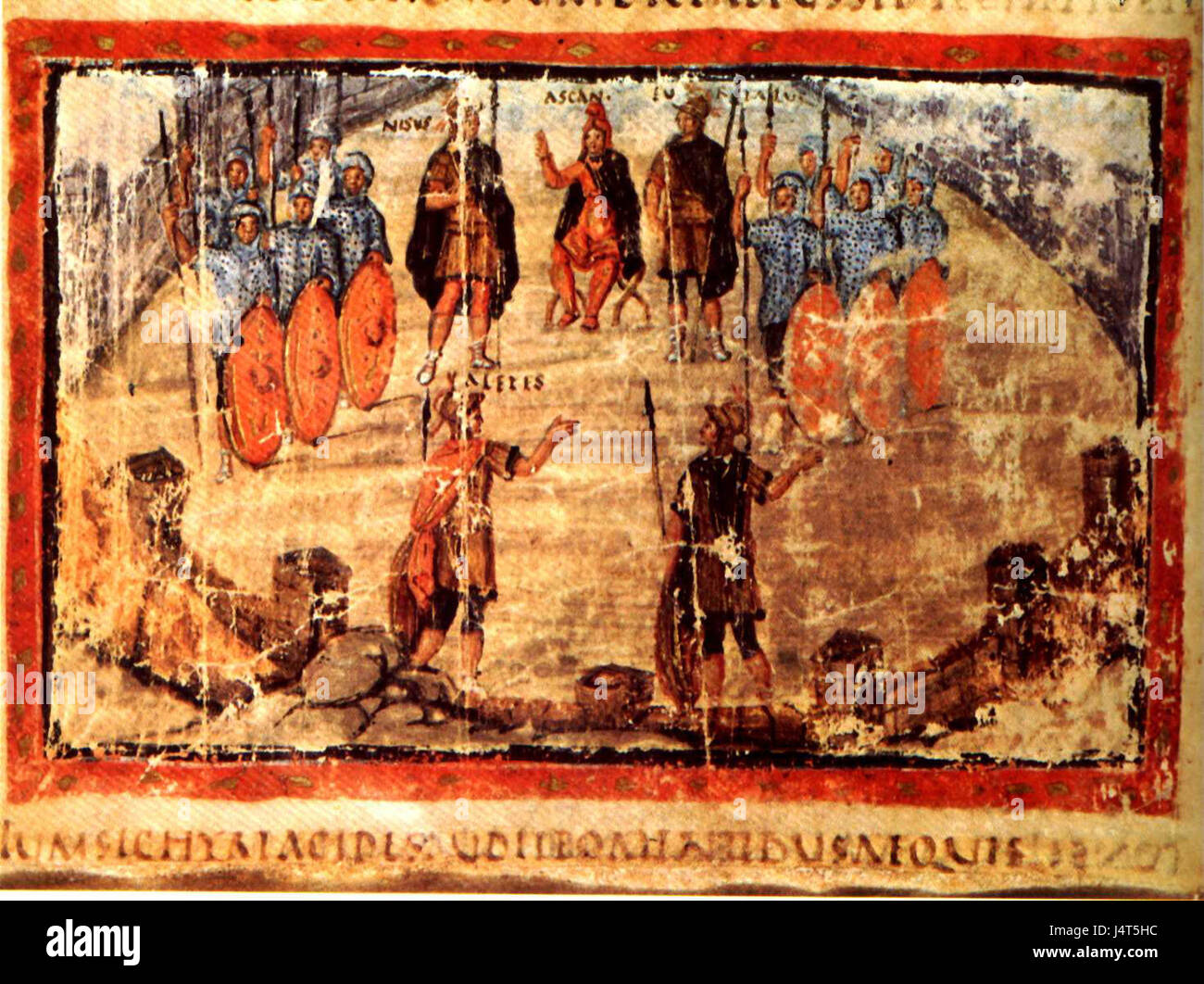 The 'Vatican Vergil' manuscript is an ancient Roman text featuring ...