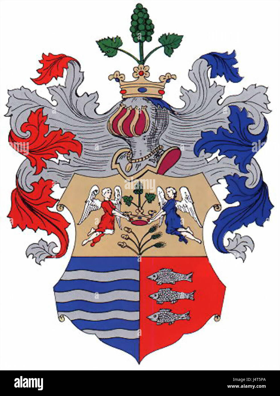 The Zemplin coat of arms is a heraldic symbol representing the ...