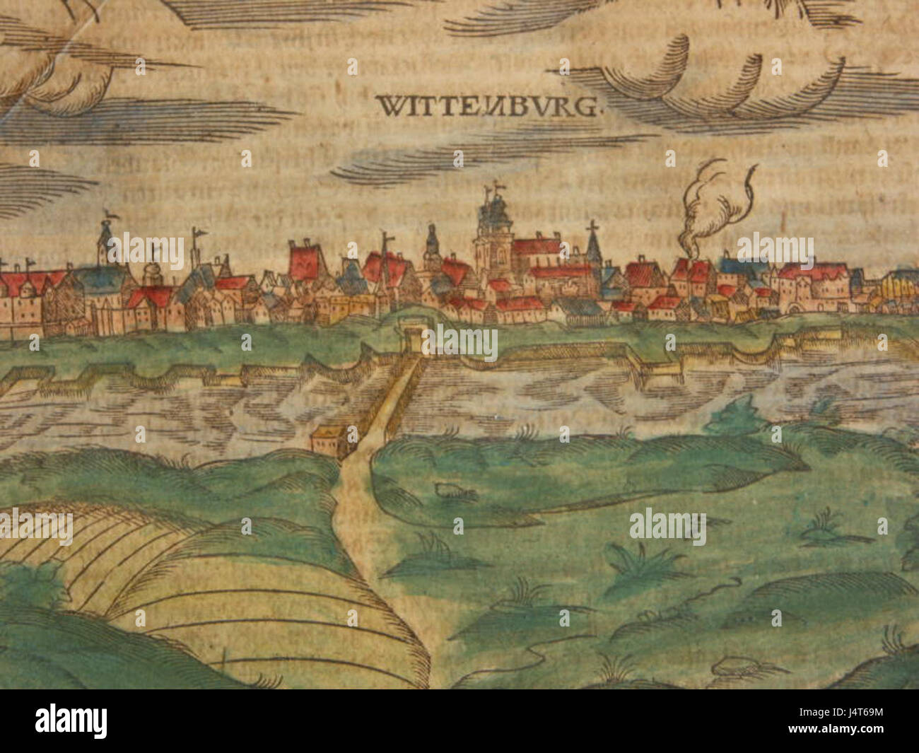 Wittenberg map hi-res stock photography and images - Alamy