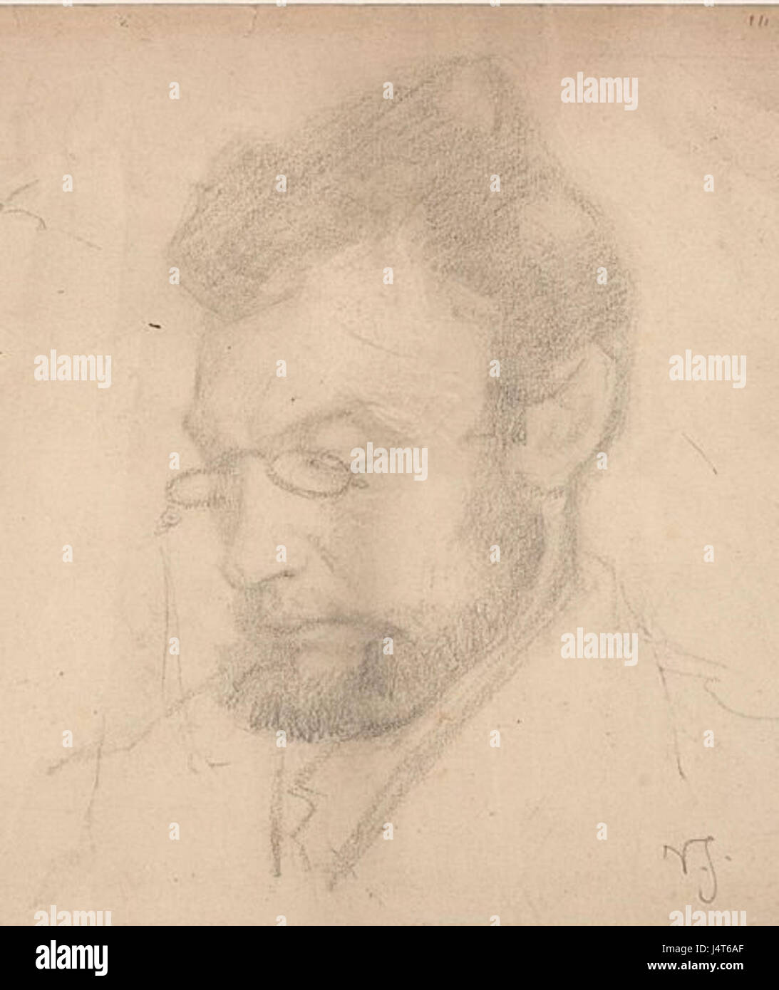 Viggo Johansen Karl Madsen 1879 Stock Photo - Alamy