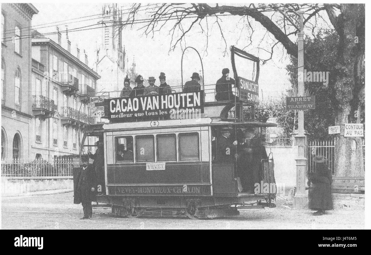 The Vevey Tram is a historic tram in the Swiss town of Vevey. It ...