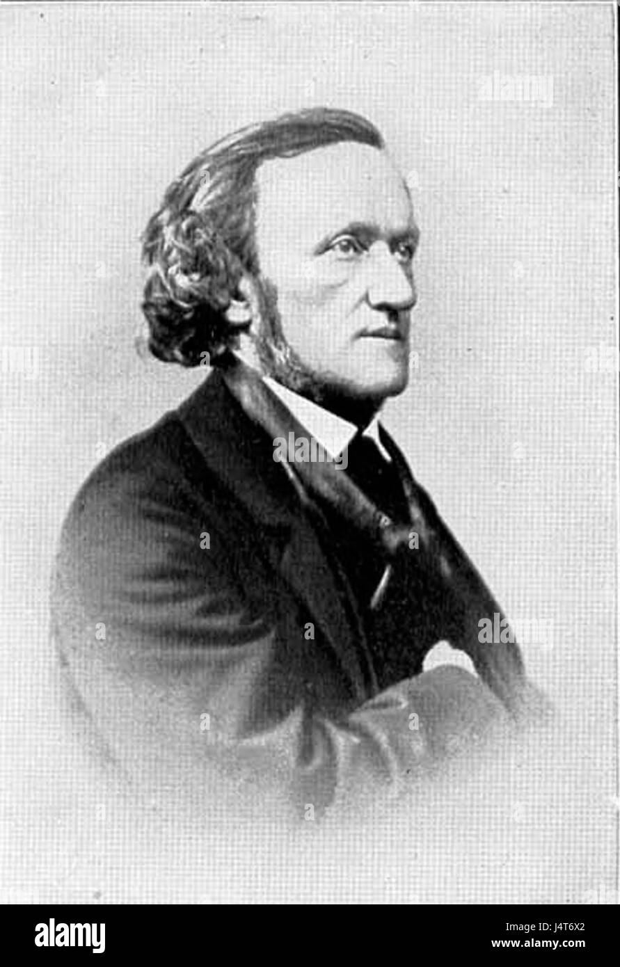 The image represents an event related to Richard Wagner's work or ...