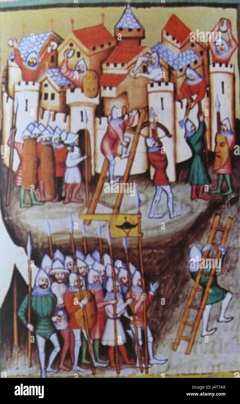 The *Wenzelsbibel* is a richly illuminated medieval manuscript ...