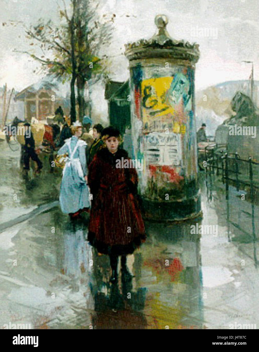 The Voorden Reclamezuil is a historical advertising column located in ...