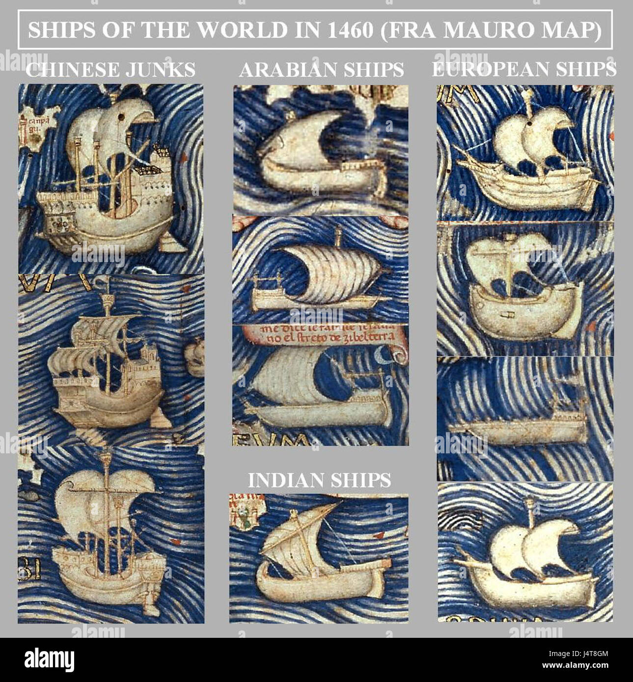 WorldShips 1460 is a historical representation of maritime trade routes ...