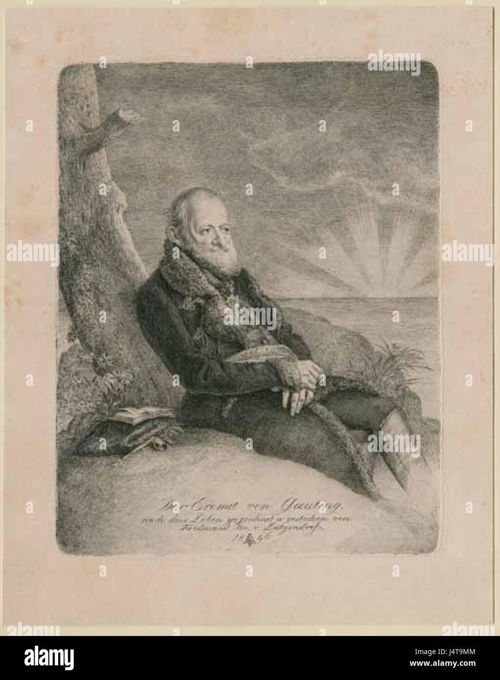 Theodor von Hallberg Broich Original Stock Photo - Alamy