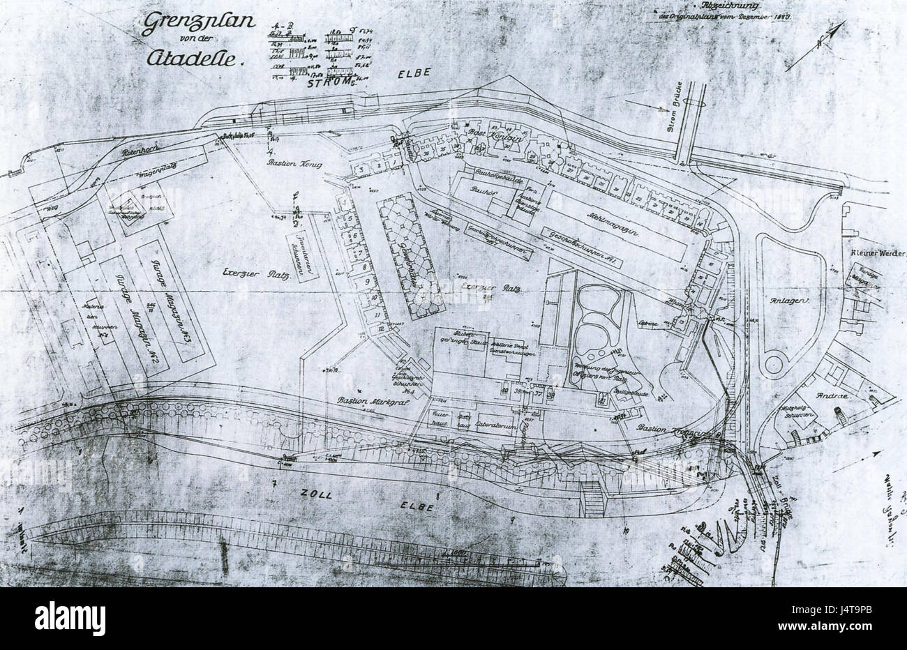 The Citadel of Magdeburg is a historic military structure located in ...