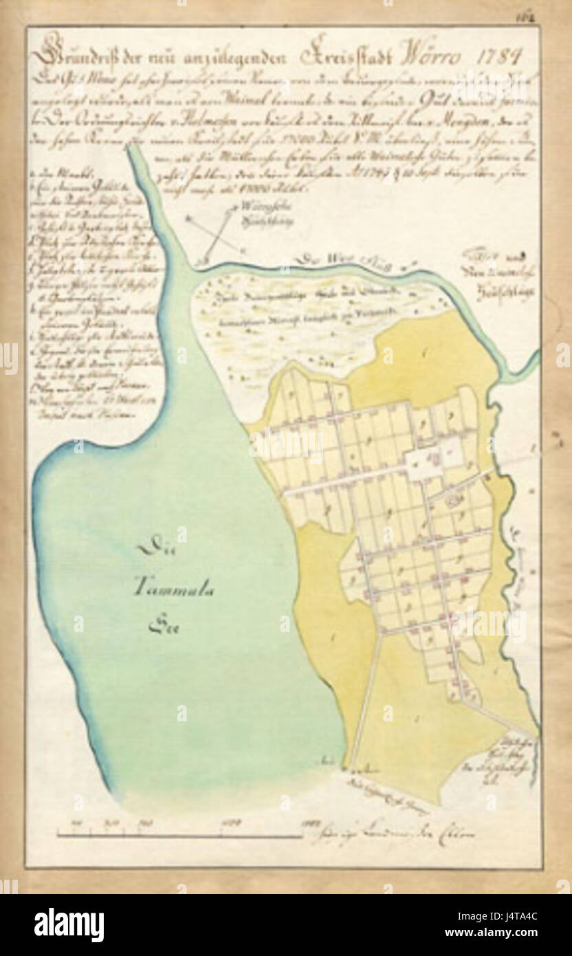 Voro in 1784 Stock Photo - Alamy