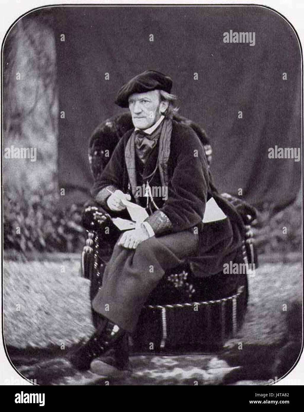 An illustration or historical reference to Wagner's time in Lucerne in ...