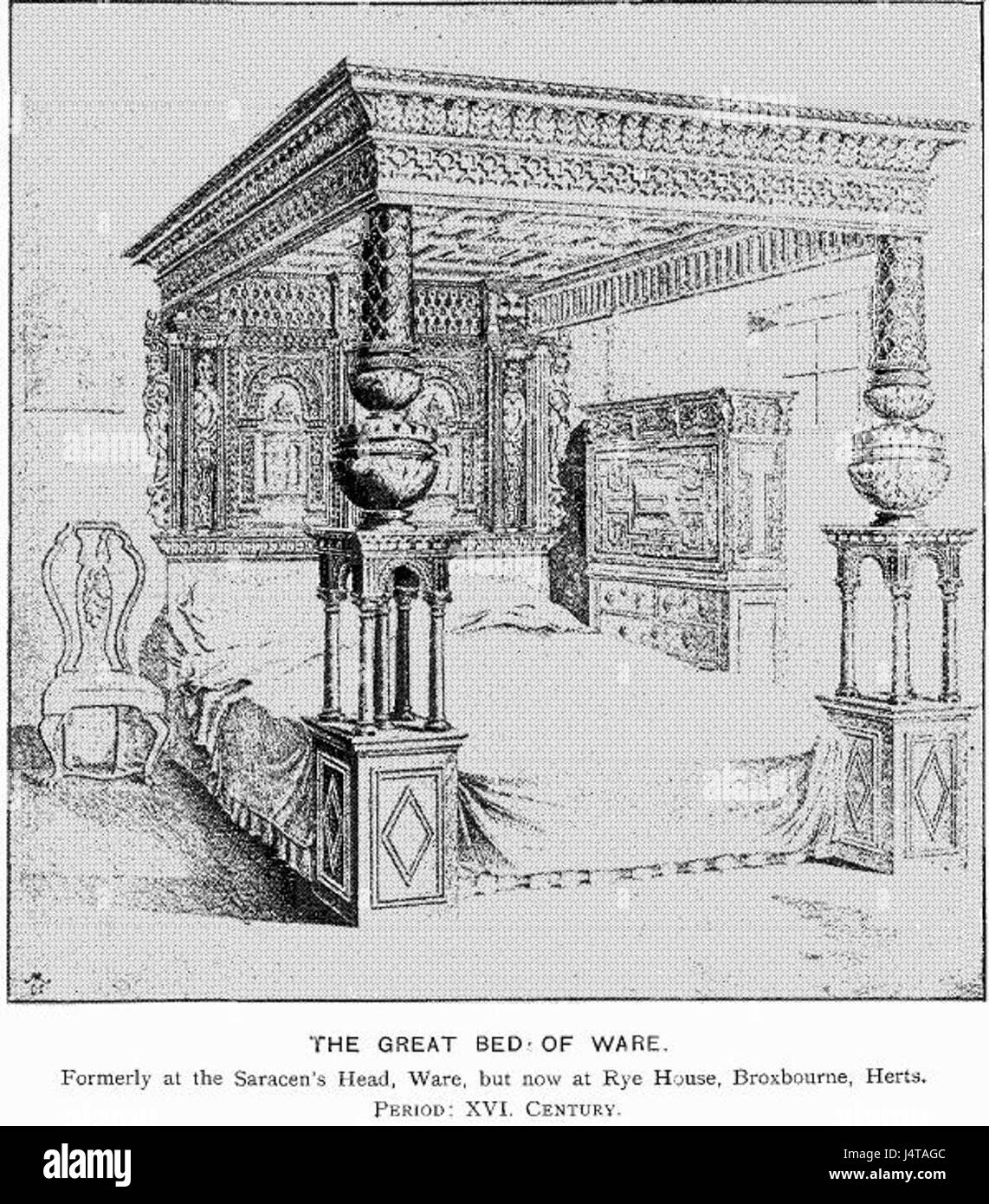 Great bed of ware hi-res stock photography and images - Alamy