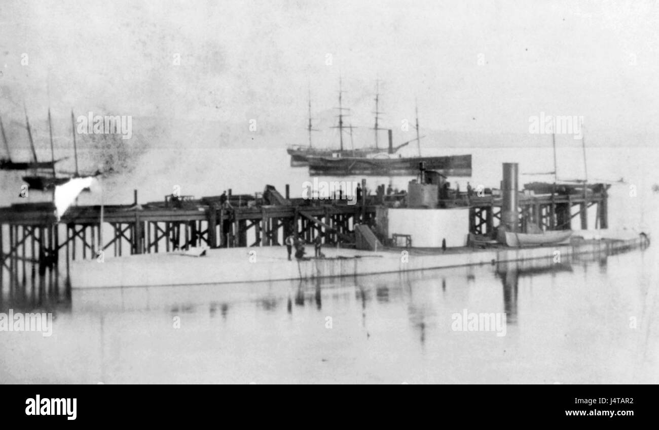 USS Camanche (1864 Stock Photo - Alamy