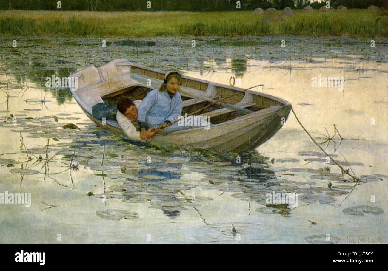 The Amateurs by Thomas Alexander Harrison presents a detailed account ...