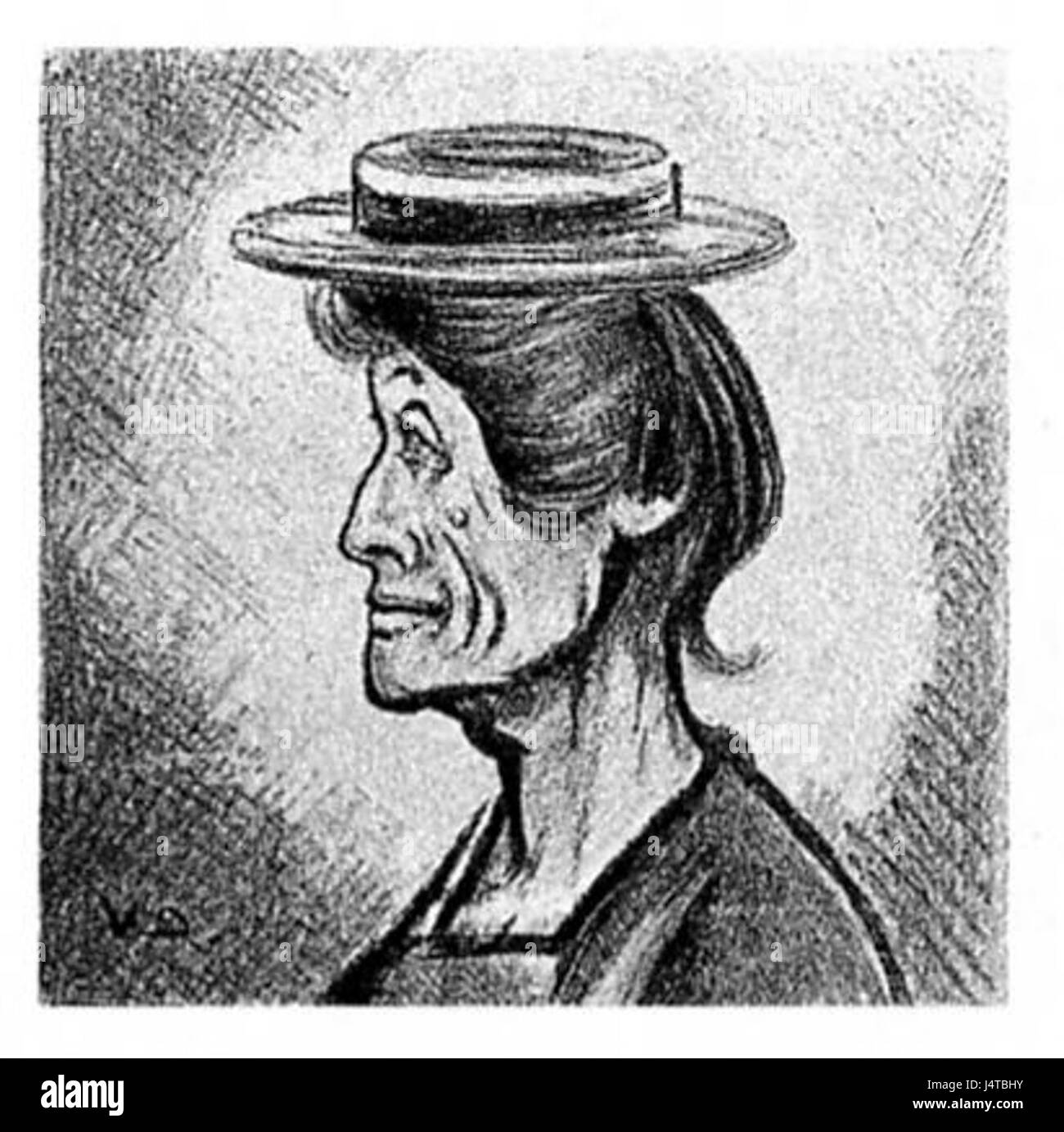 Old spinster Cut Out Stock Images & Pictures - Alamy