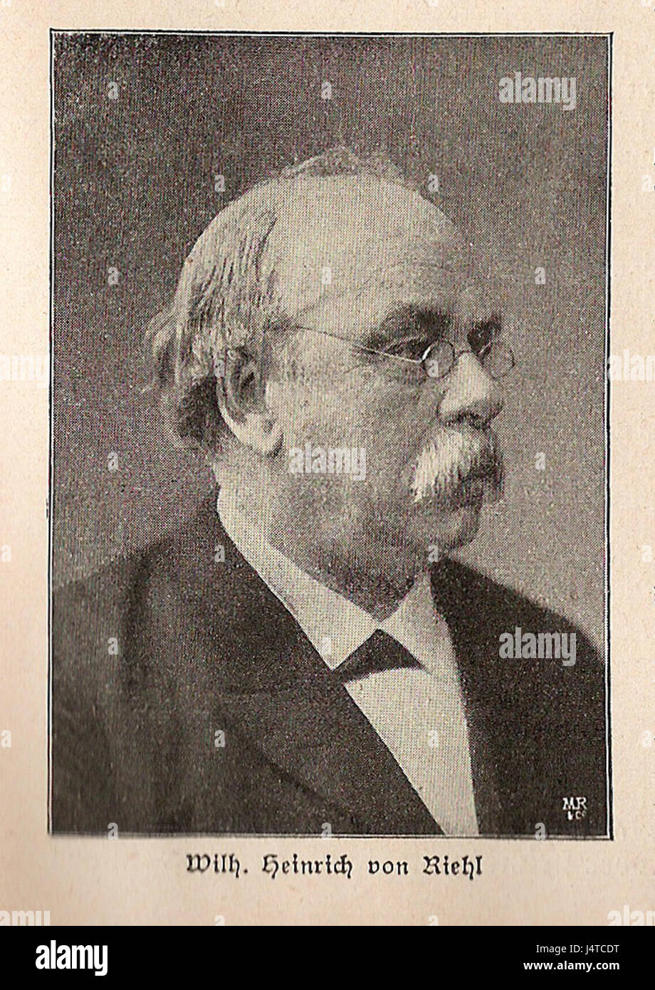 Wilhelm Heinrich Riehl.01 Stock Photo - Alamy