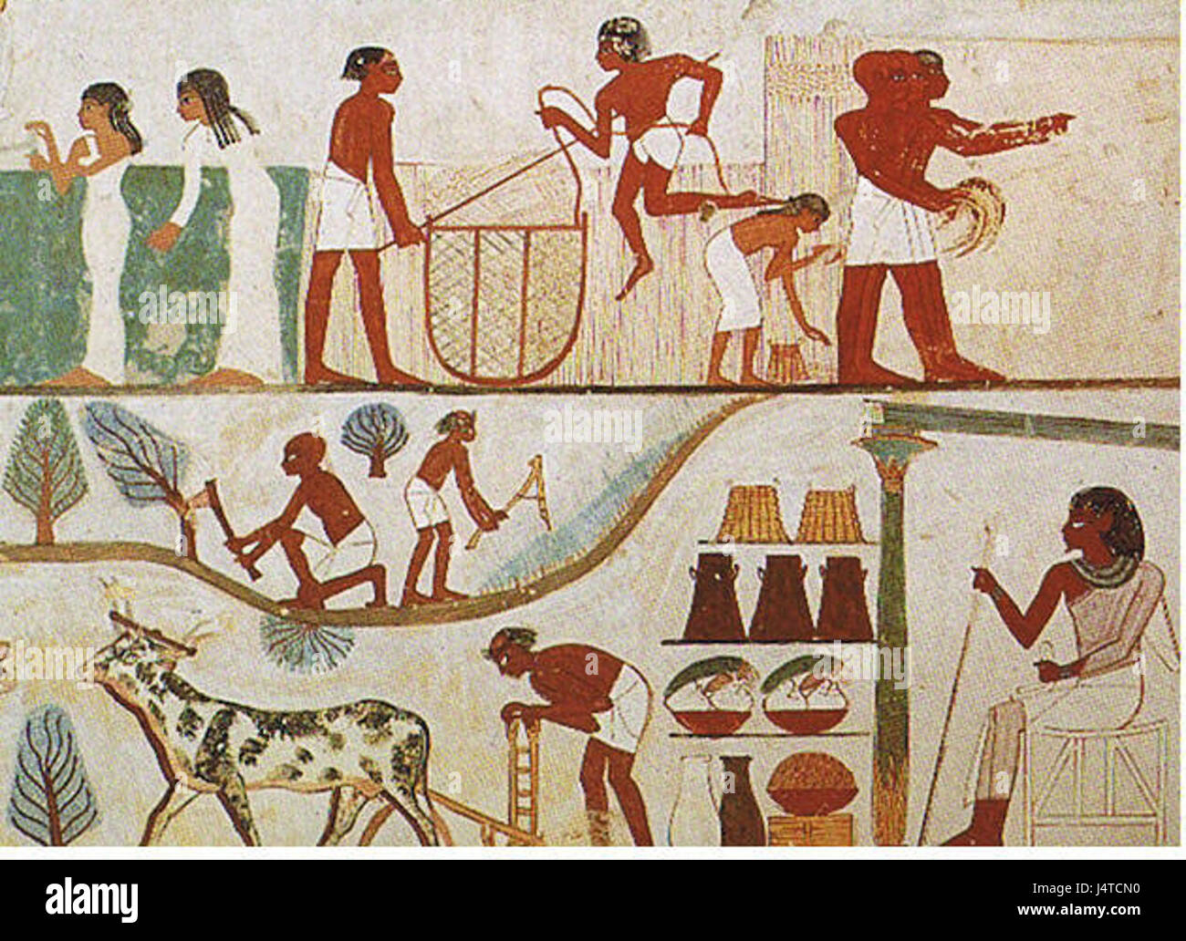 Ancient egyptian scene hi-res stock photography and images - Alamy