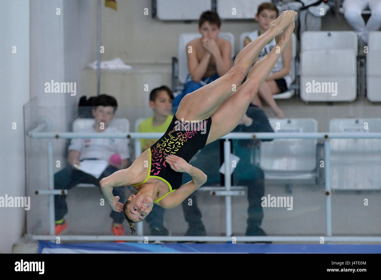 Turin, Italy. 13th May, 2017. Torino 13/05/2017 Tania Cagnotto Wins ...