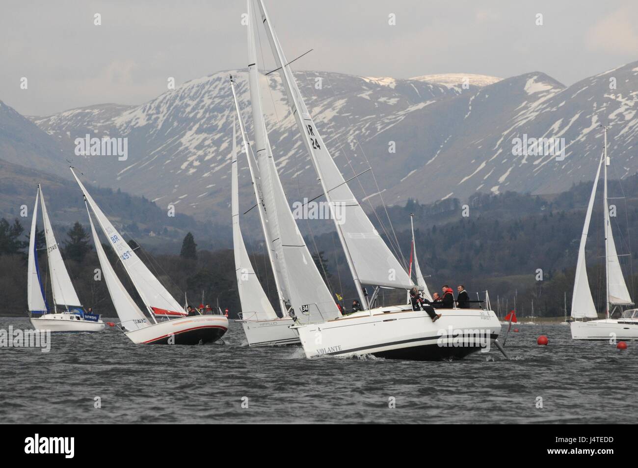 Windermere regatta hi-res stock photography and images - Alamy