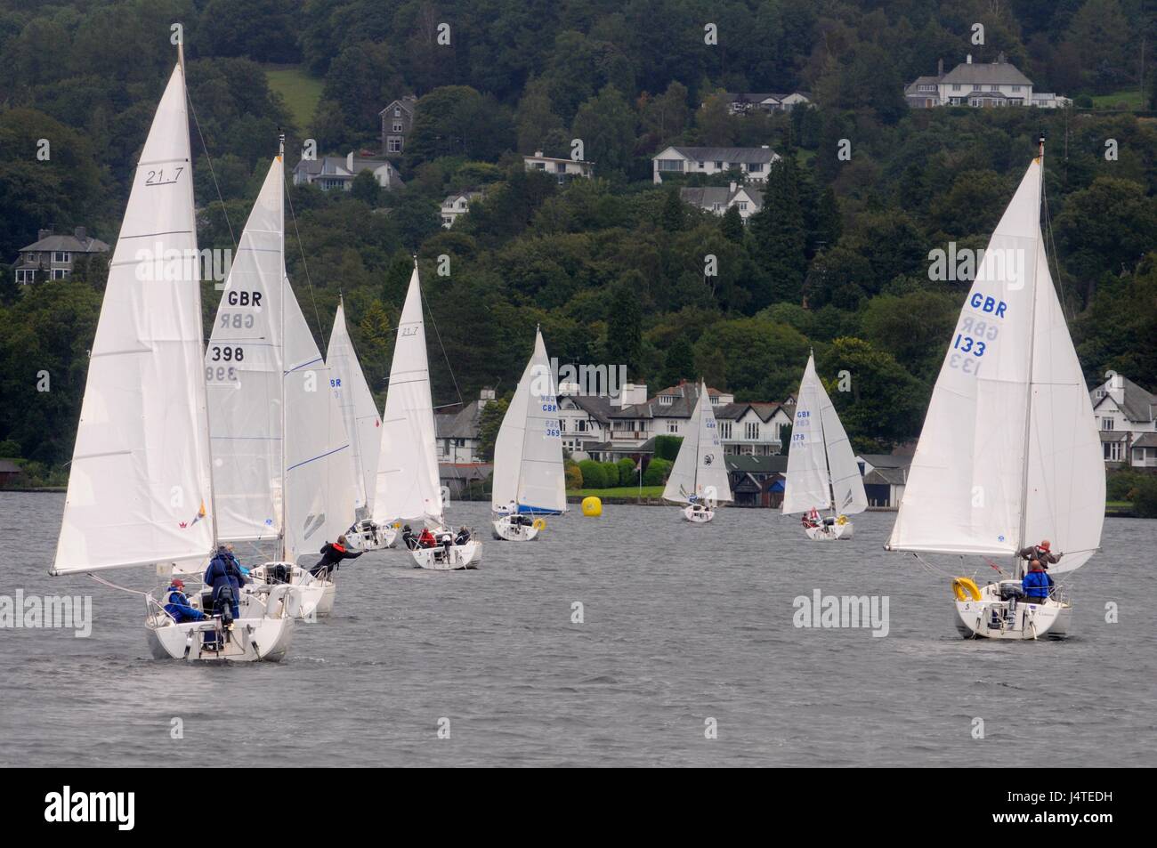 Sailing regatta lake district hi-res stock photography and images - Alamy