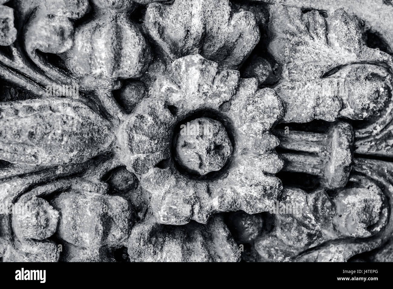 Vintage stone curving as background Stock Photo - Alamy