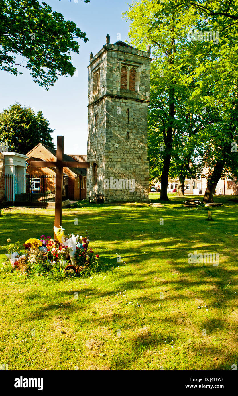 St Lawrences Tower, Hull Road, York Stock Photo - Alamy
