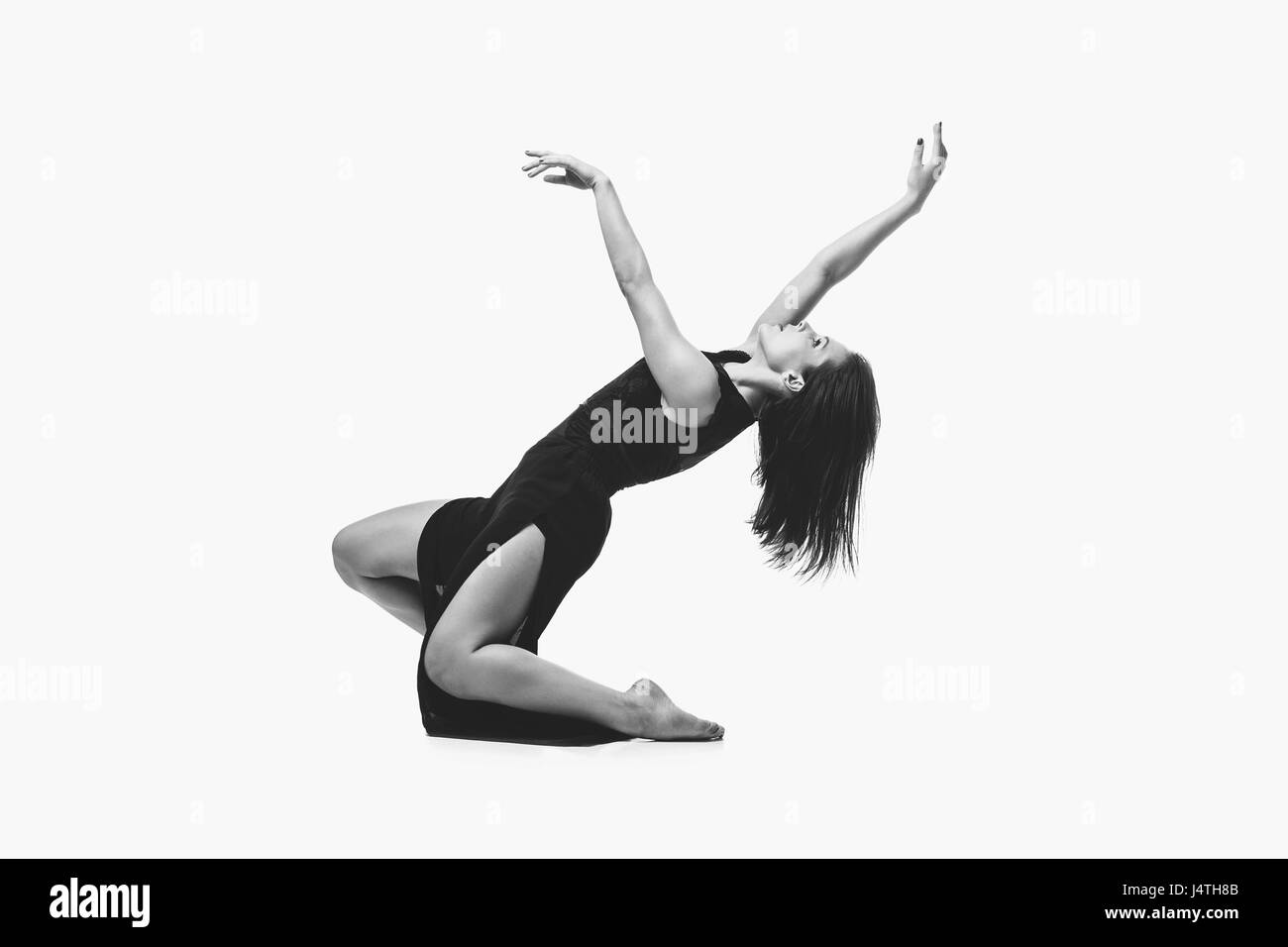 Beautiful modern dancer girl Stock Photo - Alamy