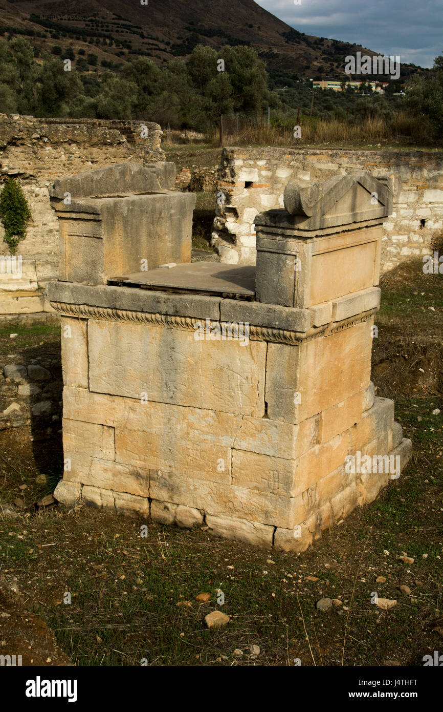 Gortyn was an ancient city in central Crete built from neolithic time ...