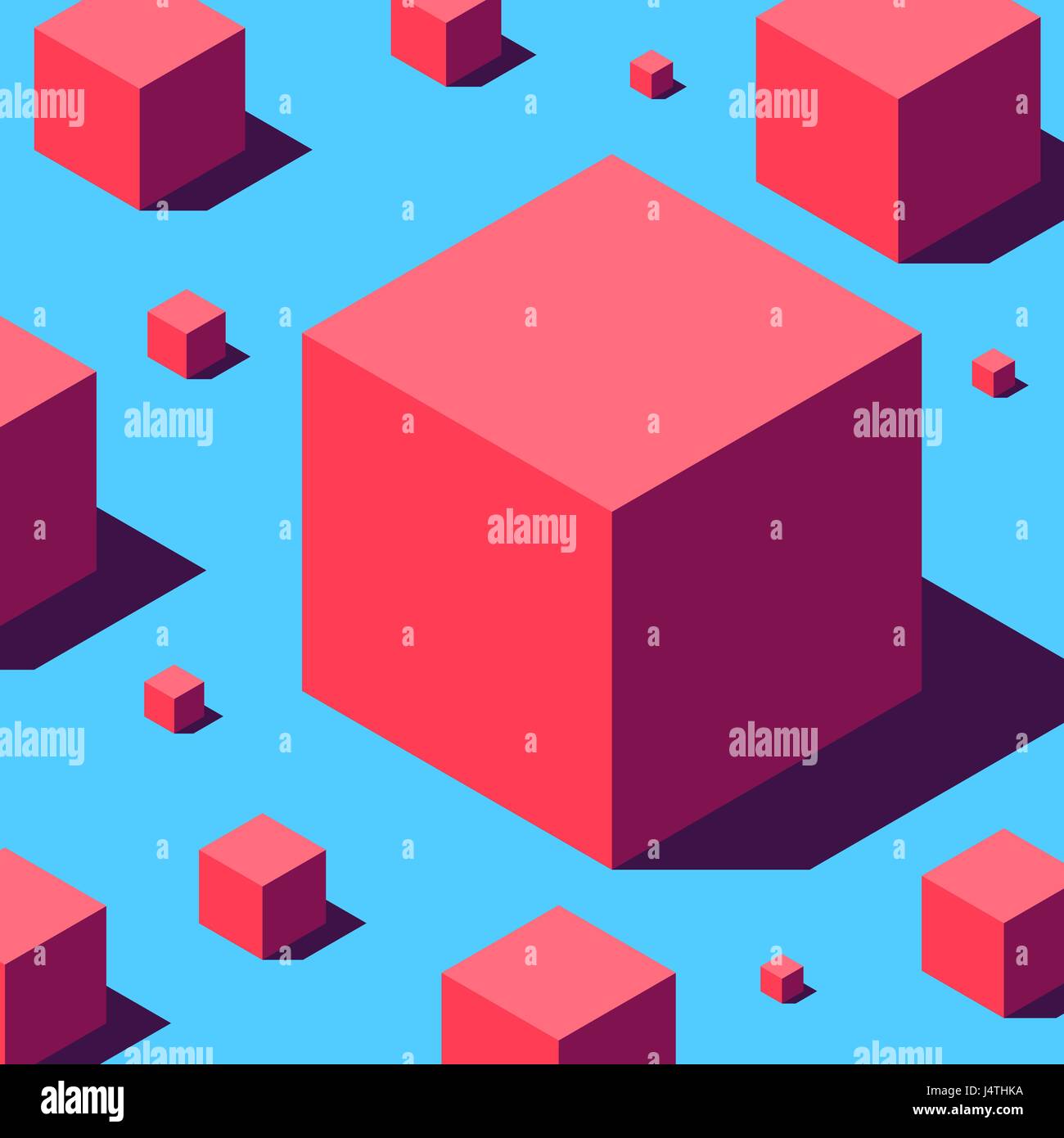 3d cubes background Stock Vector Images - Alamy