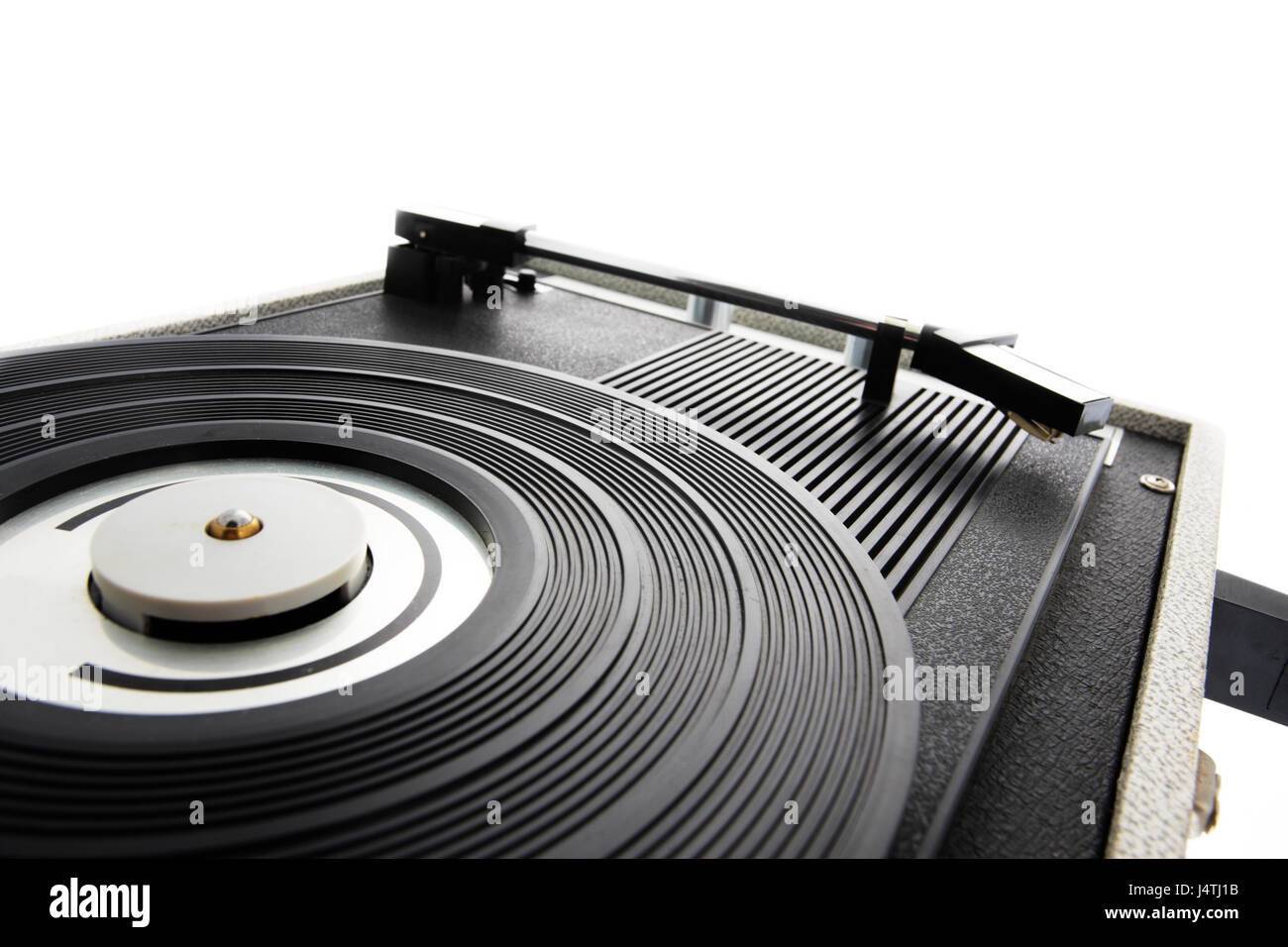 Old record player close up Stock Photo - Alamy