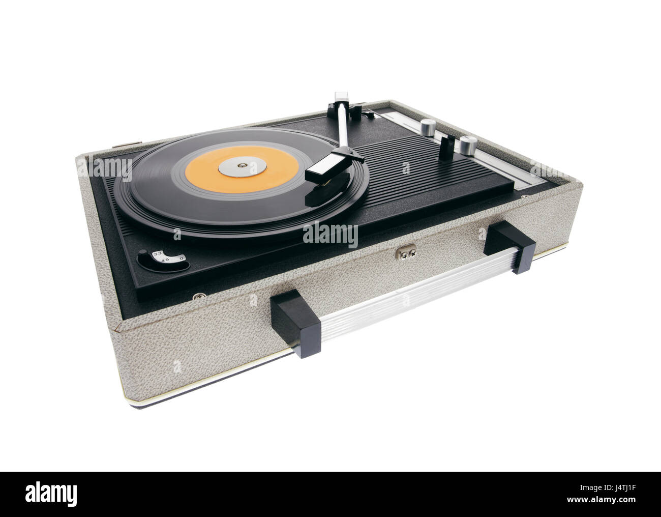 Spinning record on a record player hi-res stock photography and images ...