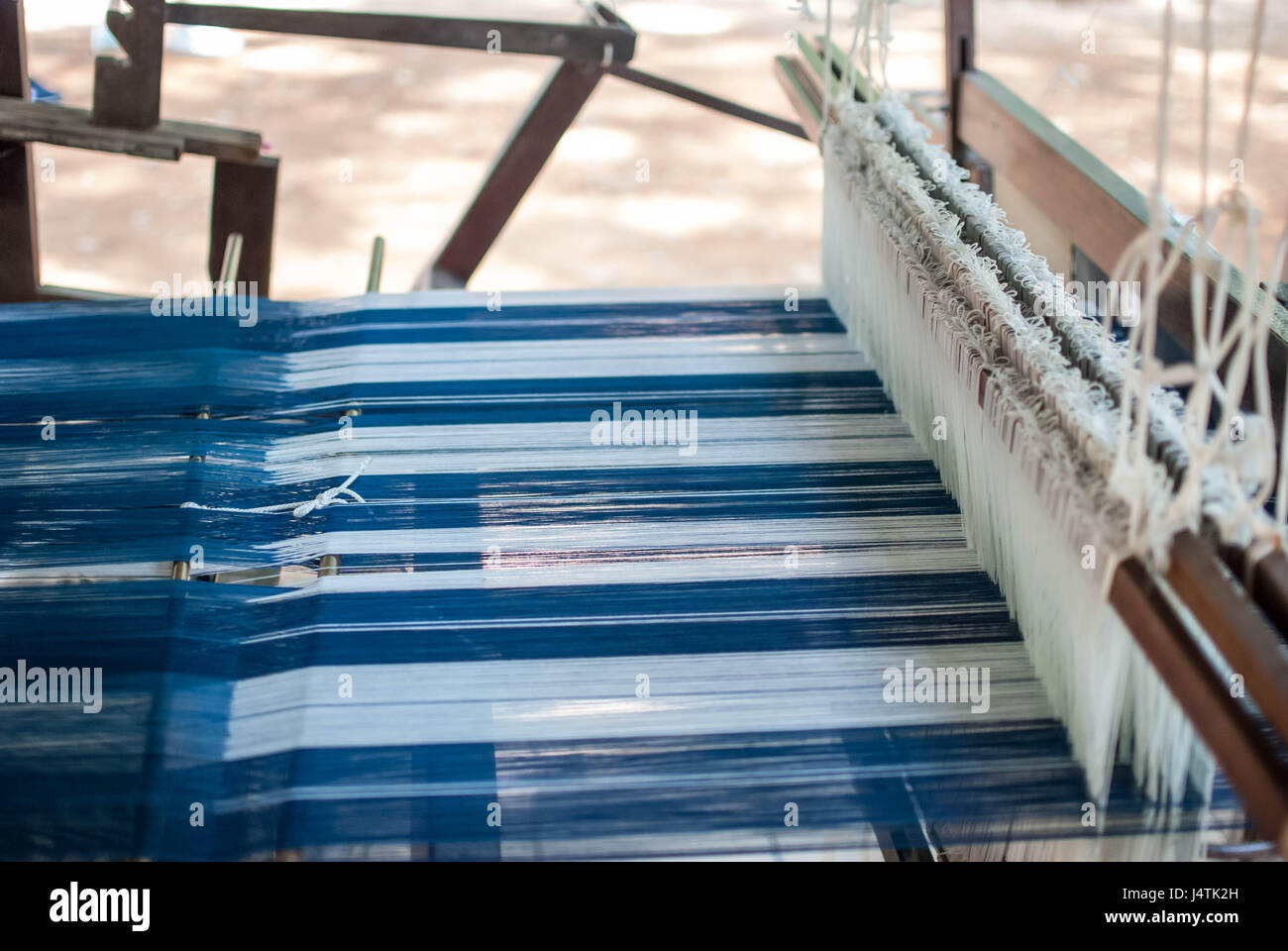 Textile industry weaving warping machine hi-res stock photography and ...