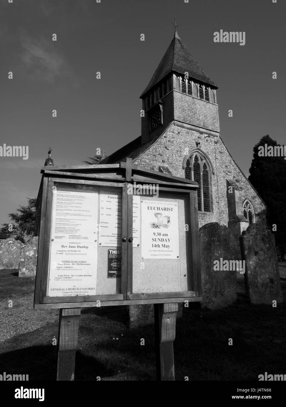 All Saints parish church in the Church of England diocese of Salisbury ...