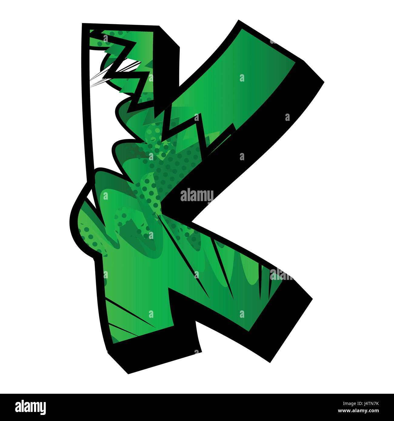 Cartoon Letter K Cut Out Stock Images & Pictures - Alamy