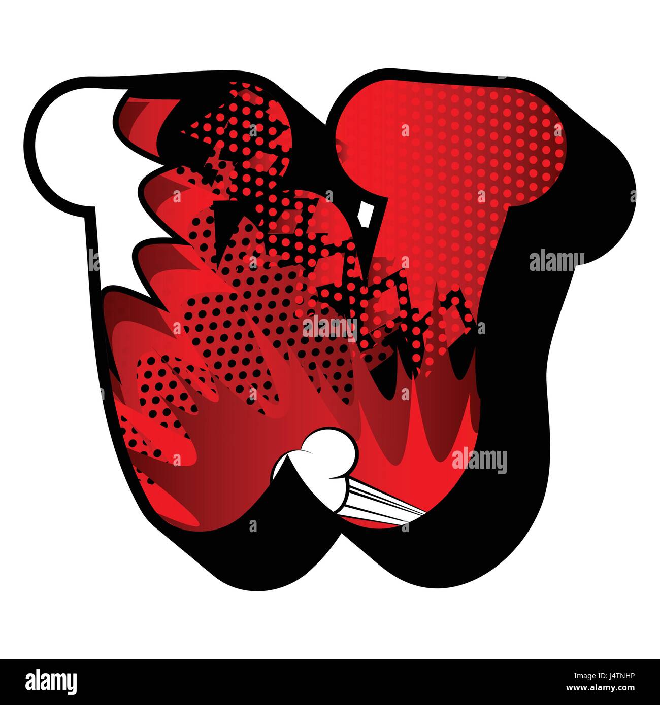 Explosion w Stock Vector Images - Alamy