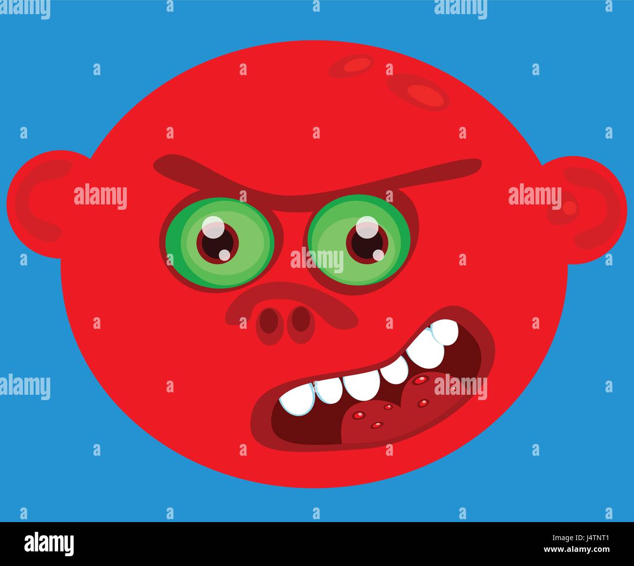 Ugly Face Cartoon Apple Ugly Face Cartoon Fruit | Free Photo